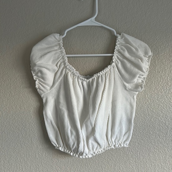 wild fable | Tops | White Country Style Crop Top | Poshmark